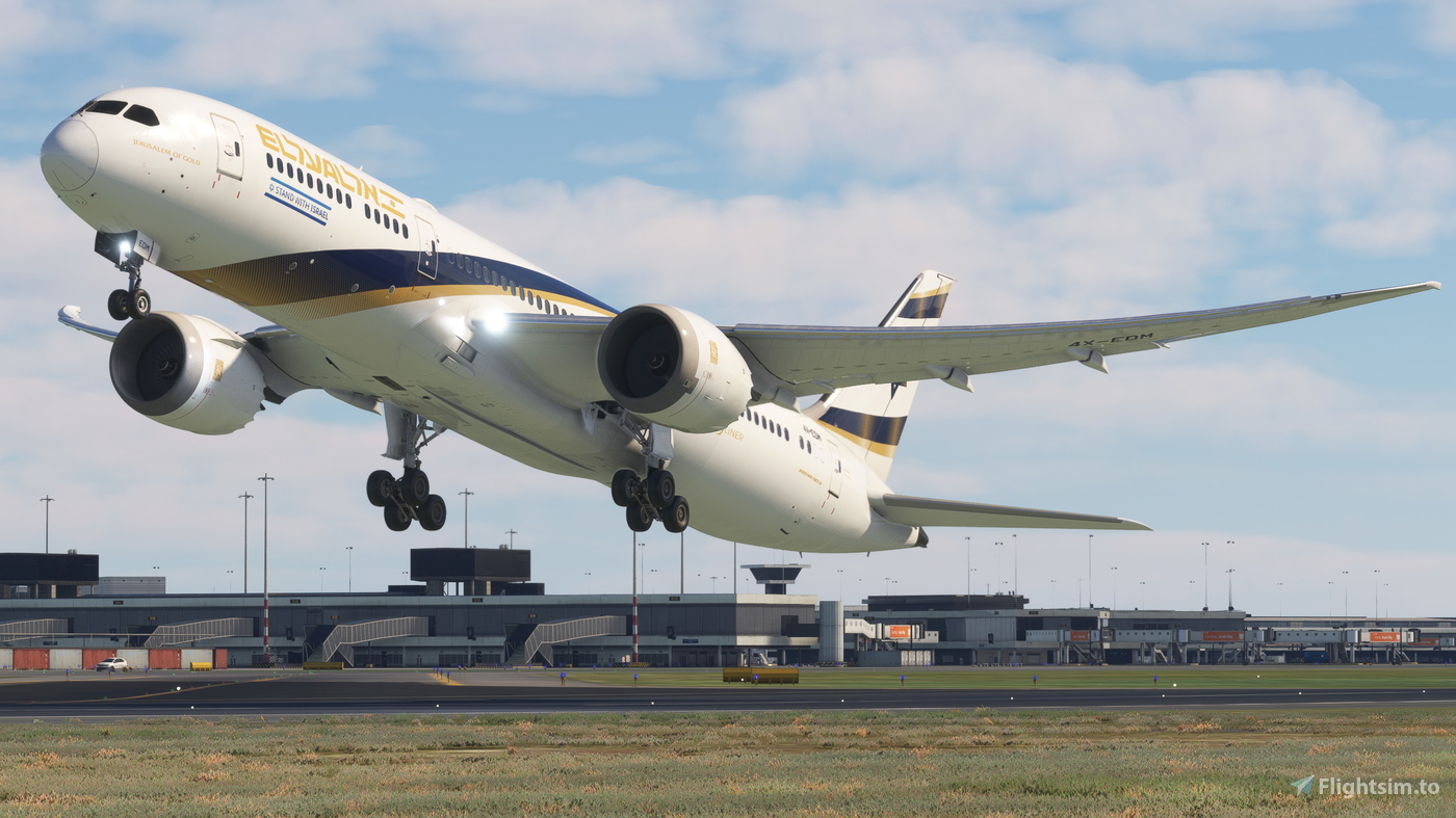 El Al Israel Airlines Mini Package | HS Boeing 787-9 for Microsoft ...