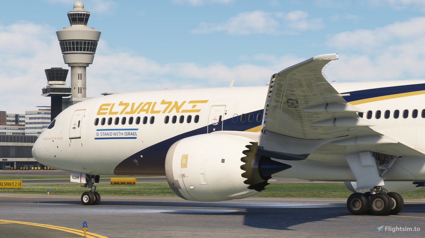 El Al Israel Airlines Mini Package | HS Boeing 787-9 for Microsoft ...