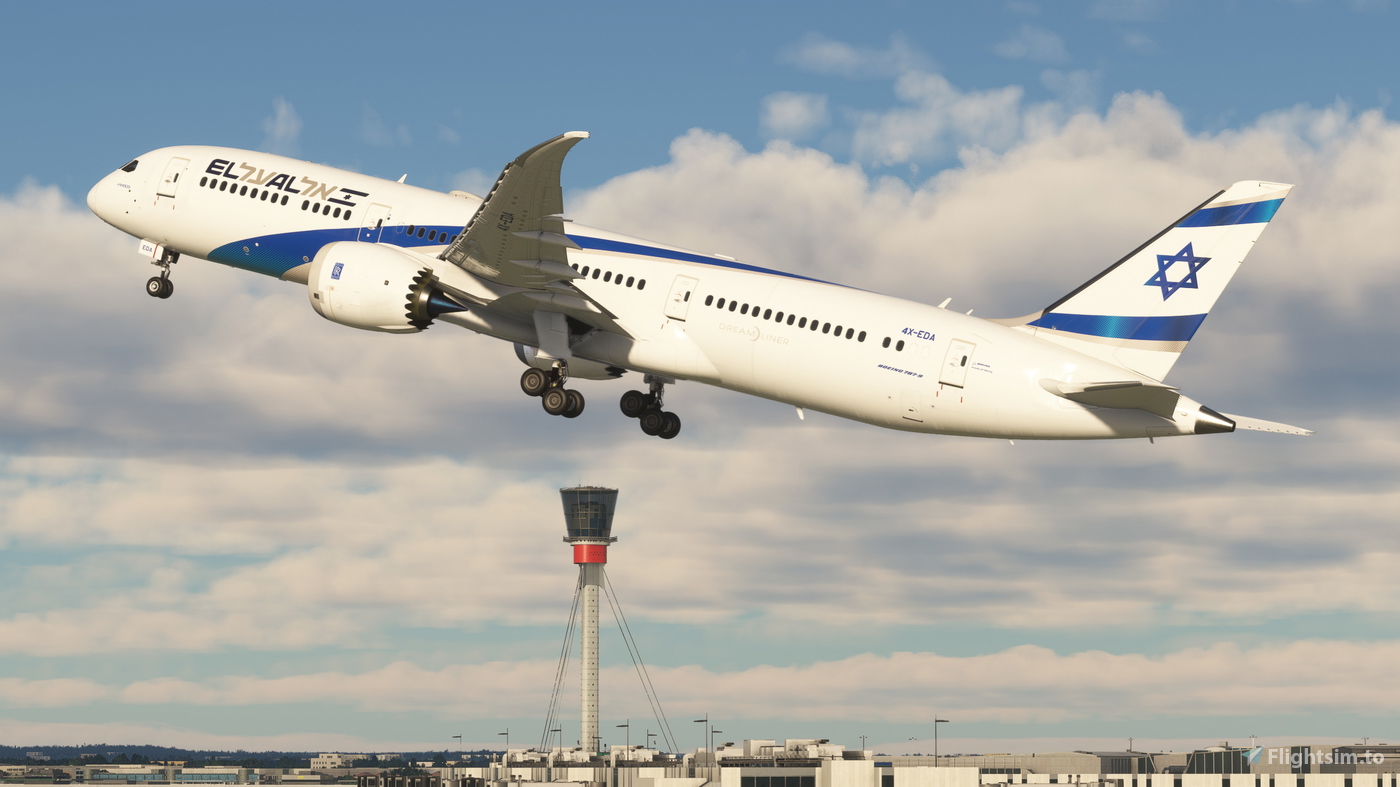El Al Israel Airlines Mini Package | HS Boeing 787-9 for Microsoft ...