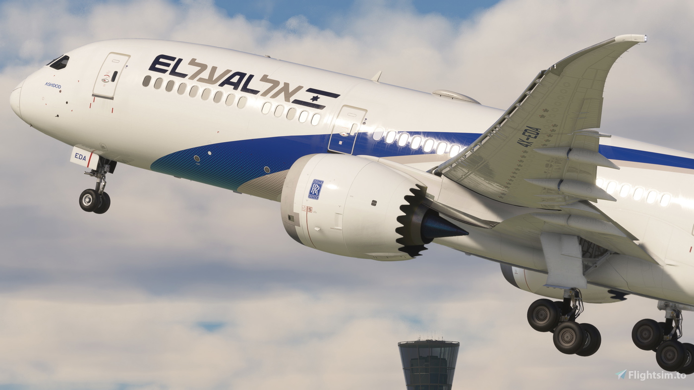 El Al Israel Airlines Mini Package | HS Boeing 787-9 for Microsoft ...