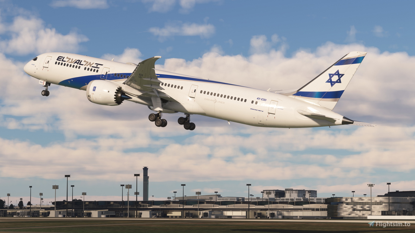 El Al Israel Airlines Mini Package | HS Boeing 787-9 for Microsoft ...