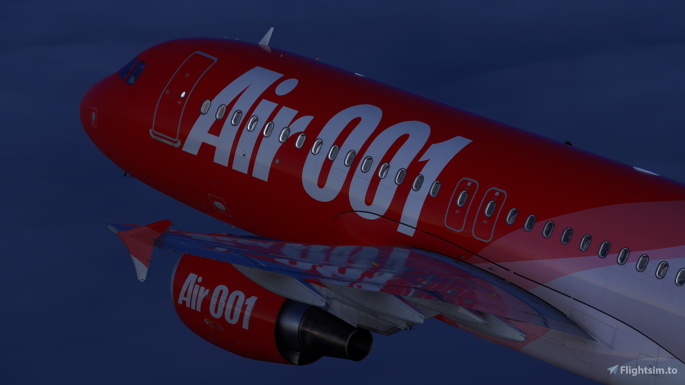 Air 001 (Electra Airways) [LZ-EAE] w/Cabin - Fenix A320 for Microsoft Flight Simulator | MSFS
