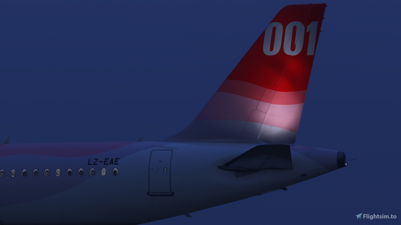 Air 001 (Electra Airways) [LZ-EAE] w/Cabin - Fenix A320 for Microsoft Flight Simulator | MSFS