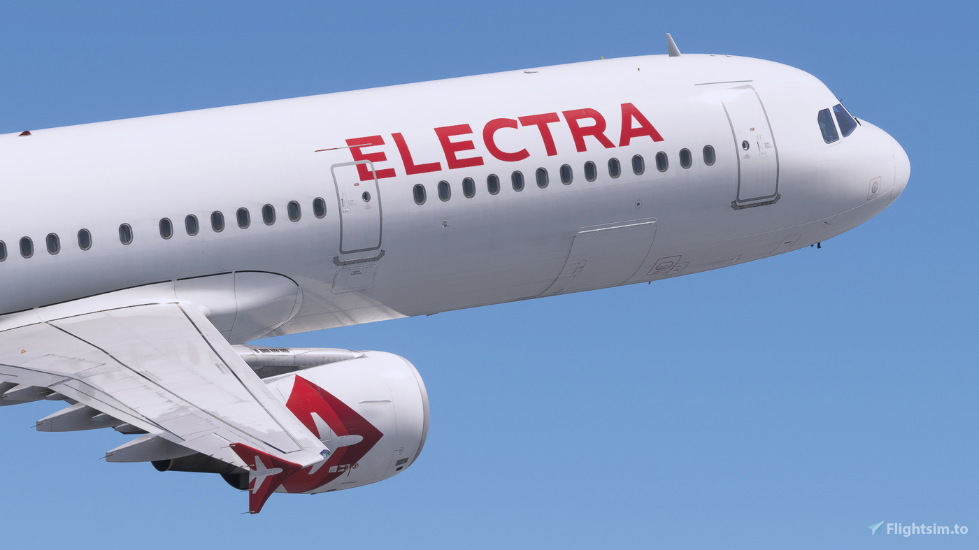 Electra Airways (LZ-EAG) - Fenixsim A321 CFM for Microsoft Flight ...