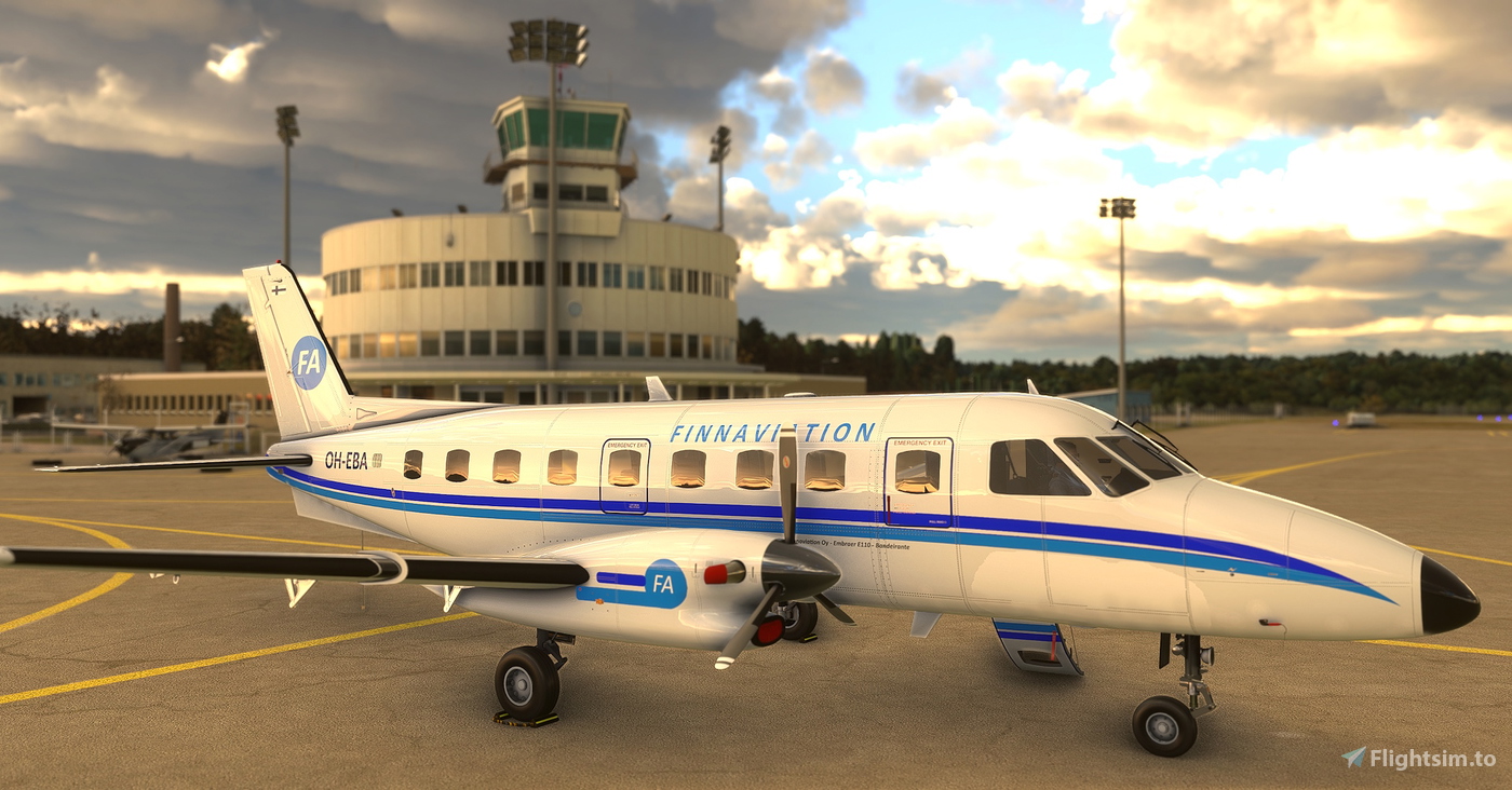 Embraer EMB-110 Bandeirante - Finnaviation para Microsoft Flight ...