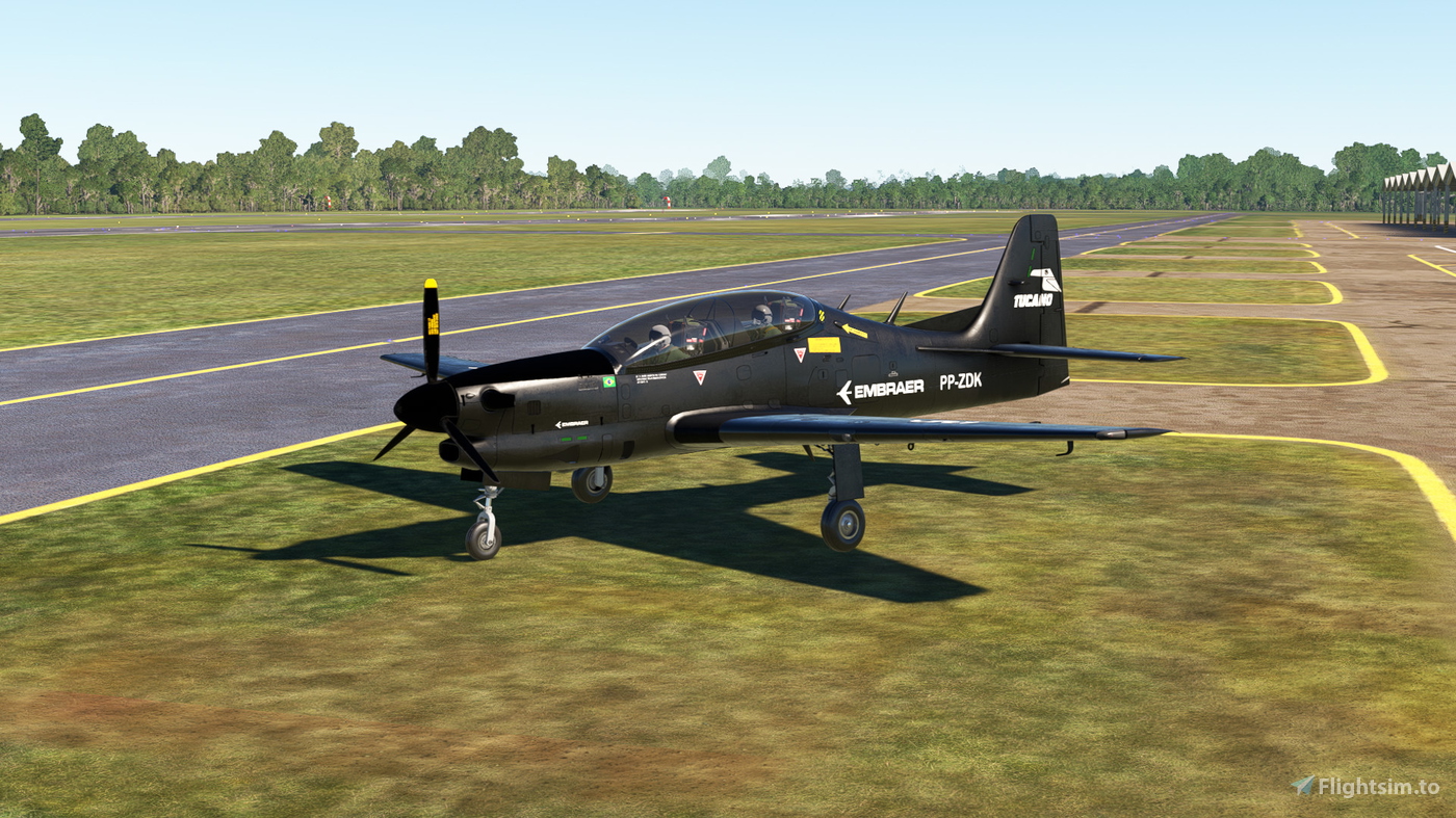 Embraer EMB-312 Experimental (4K) para Microsoft Flight Simulator | MSFS