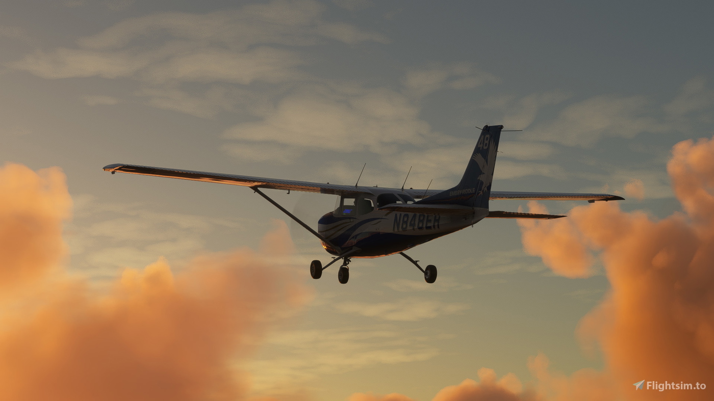 Embry-Riddle | Super realistic | C172S | N848ER for Microsoft Flight ...