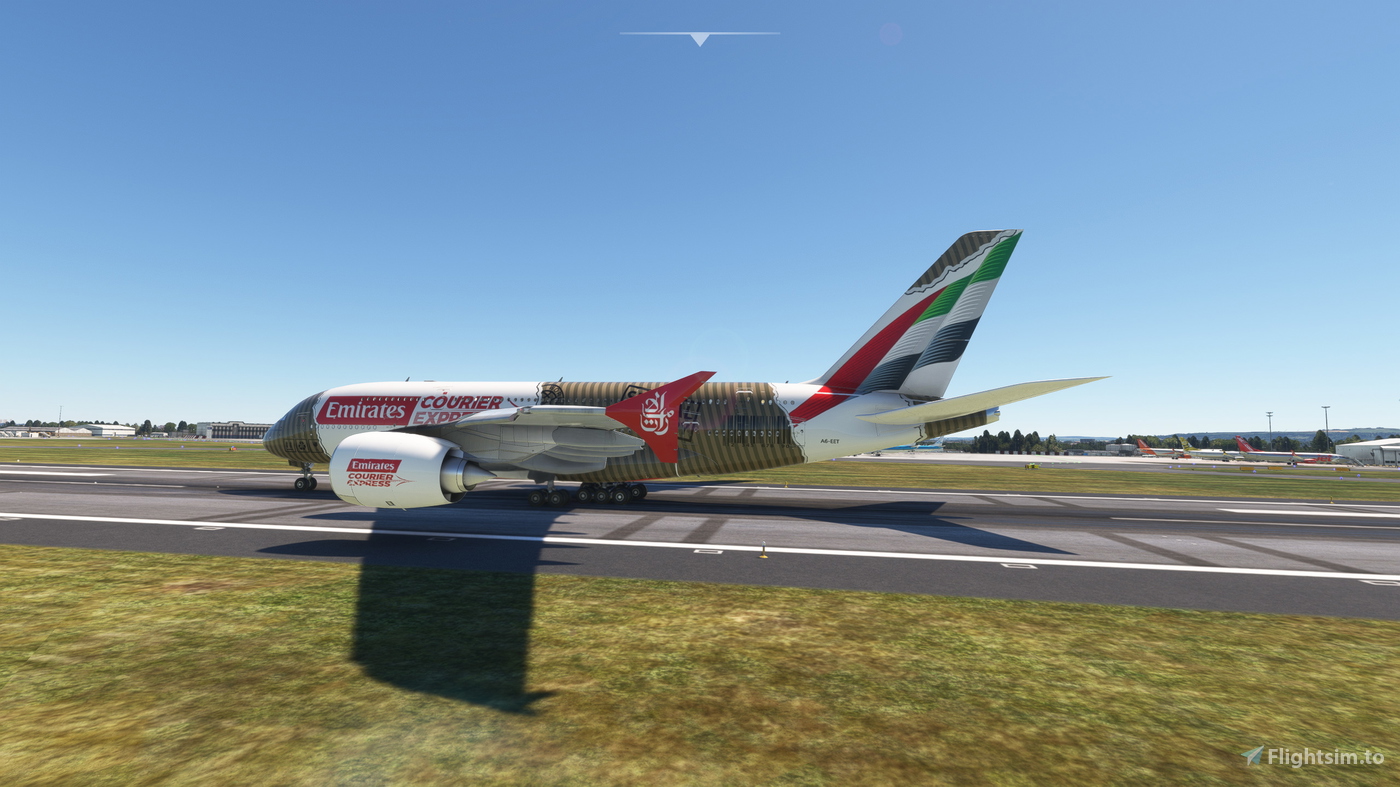 Emirates 'Courier Express' (A6-EET) - FBW A380 [DEVELOPMENT] for ...