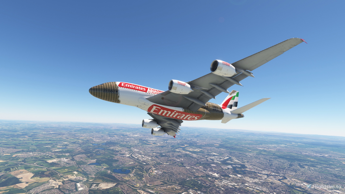 Emirates 'Courier Express' (A6-EET) - FBW A380 [DEVELOPMENT] for ...