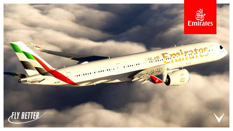 Threads - Emirates Fleet Pack | A350-900 inibuilds [Smart Decals] für ...