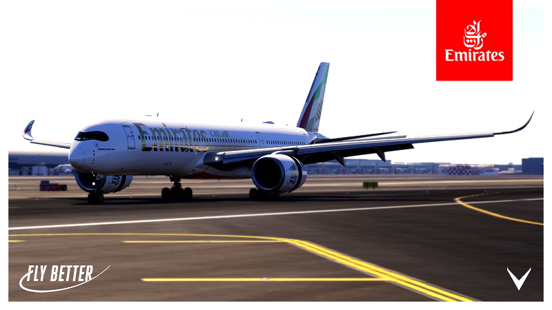 Threads - Emirates Fleet Pack | A350-900 inibuilds [Smart Decals] für ...