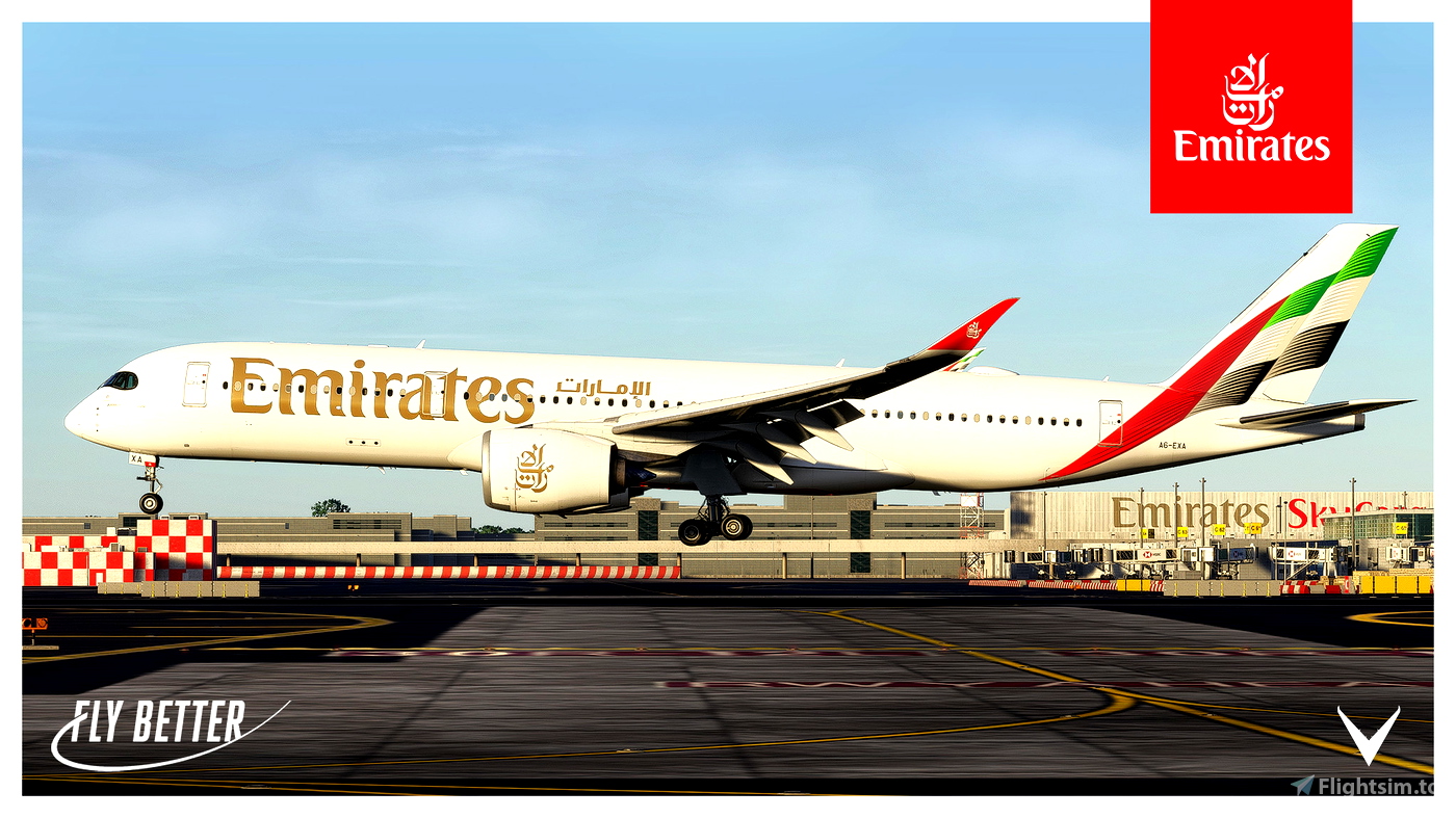 Threads - Announcements - Emirates Fleet Pack | A350-900 inibuilds ...
