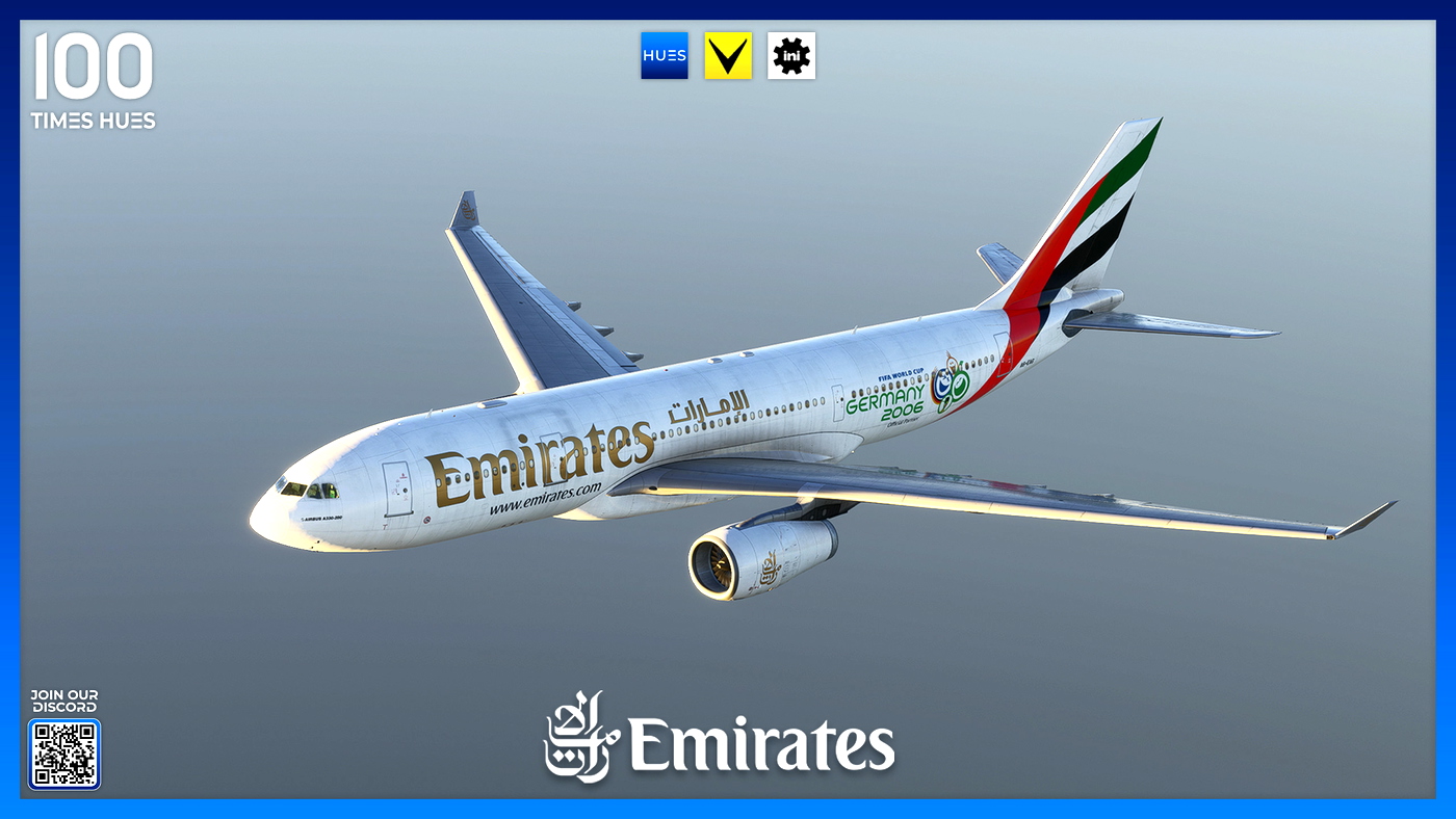 Emirates Pack w/3D Cabin | A330-200 inibuilds/microsoft [8K] for ...