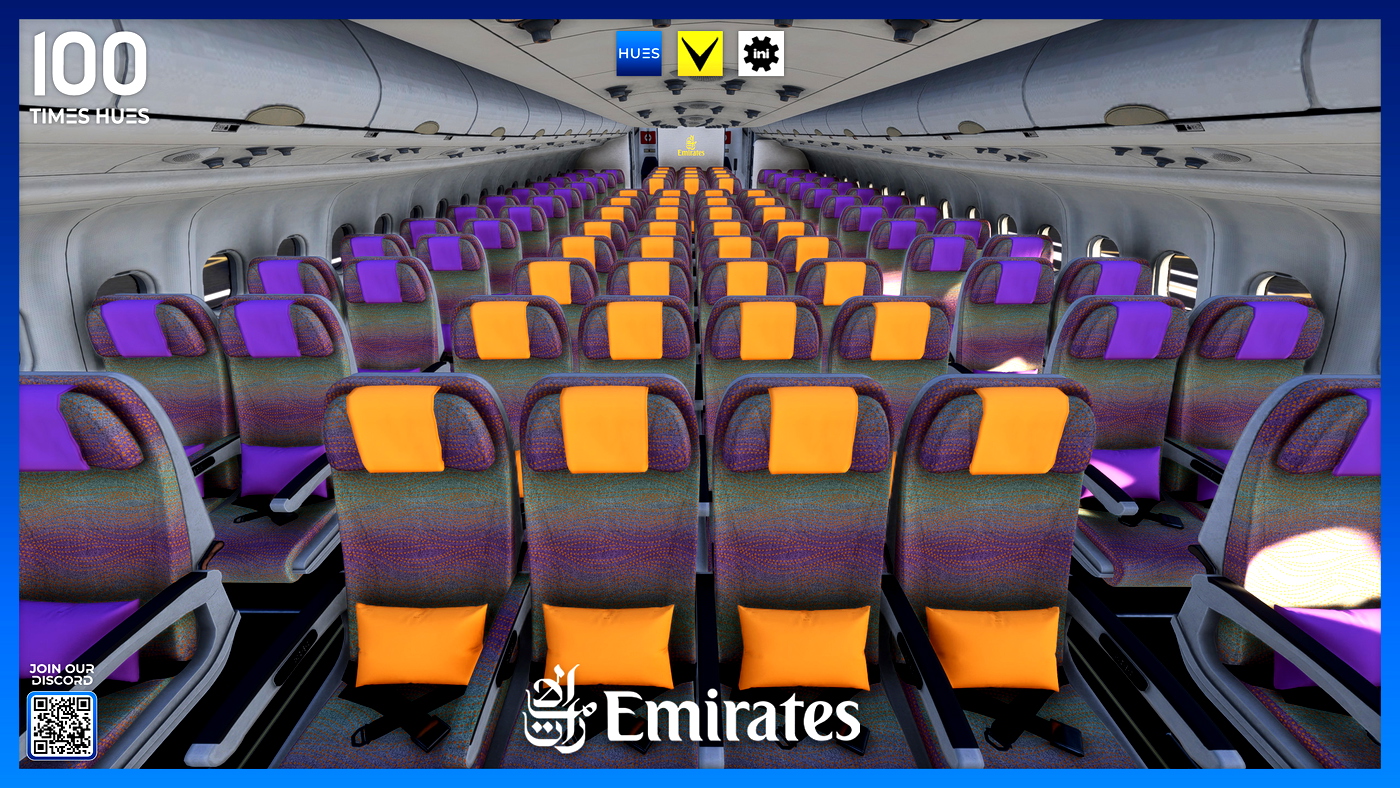 Threads - Emirates Pack w/3D Cabin | A330-200 inibuilds/microsoft [8K ...