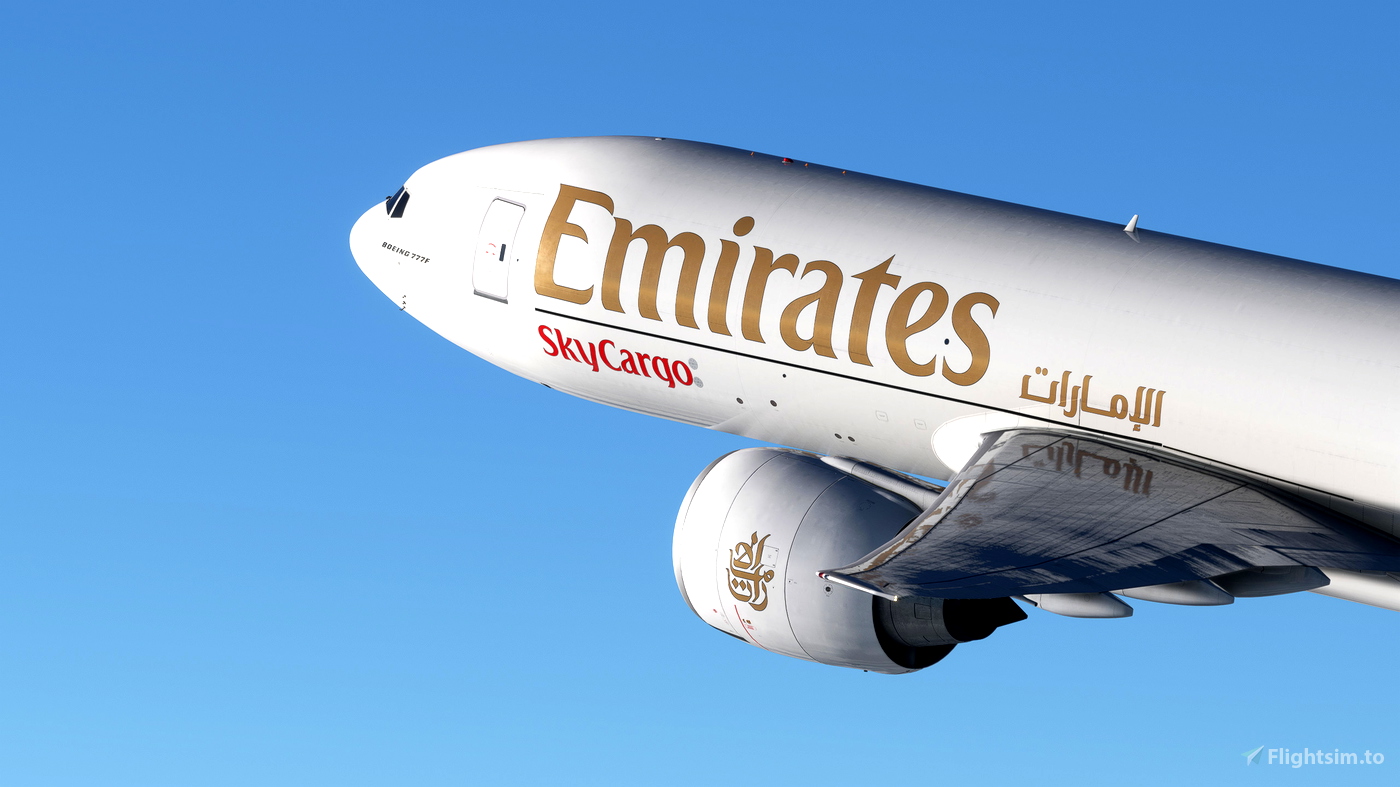 Emirates Skycargo [Pack] PMDG B777F for Microsoft Flight Simulator | Feed