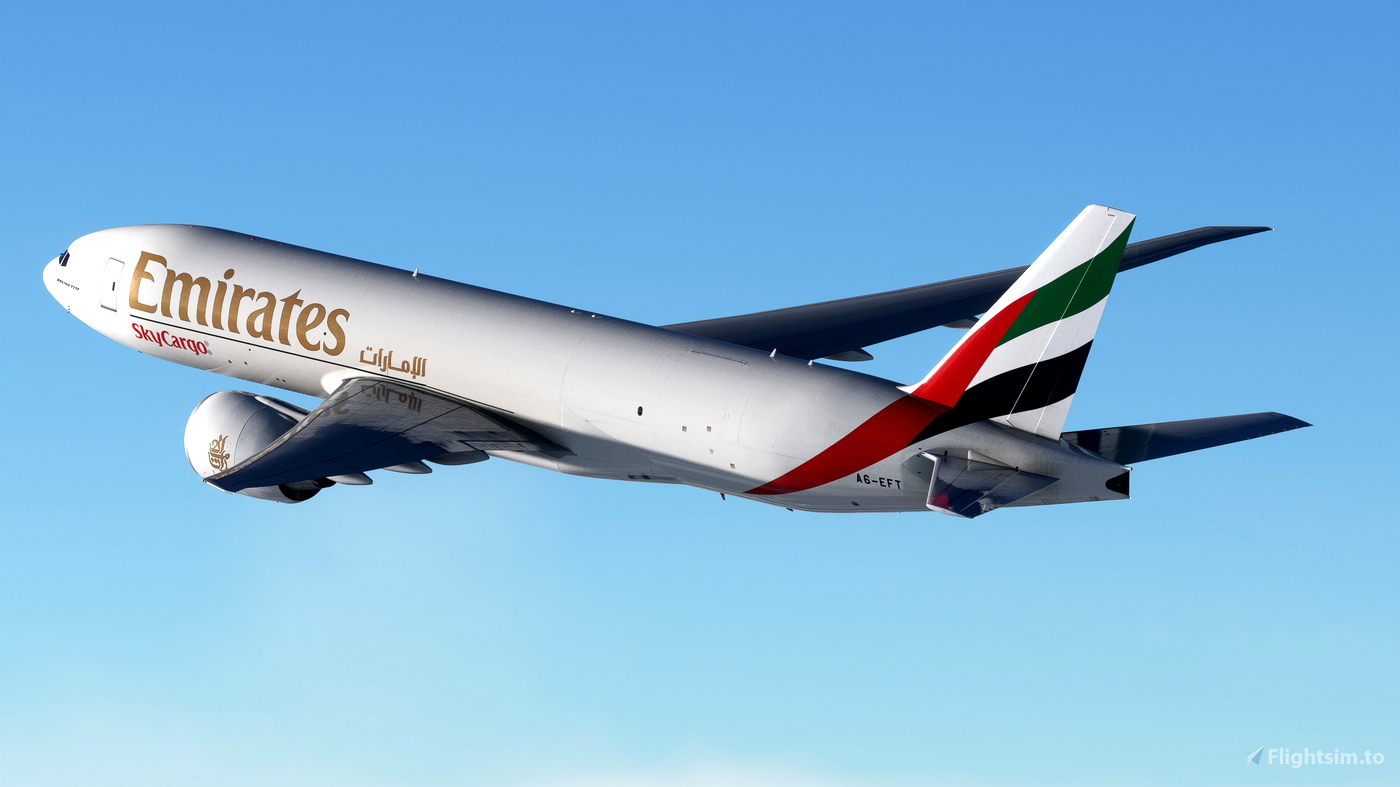 Emirates Skycargo [Pack] PMDG B777F for Microsoft Flight Simulator | Feed