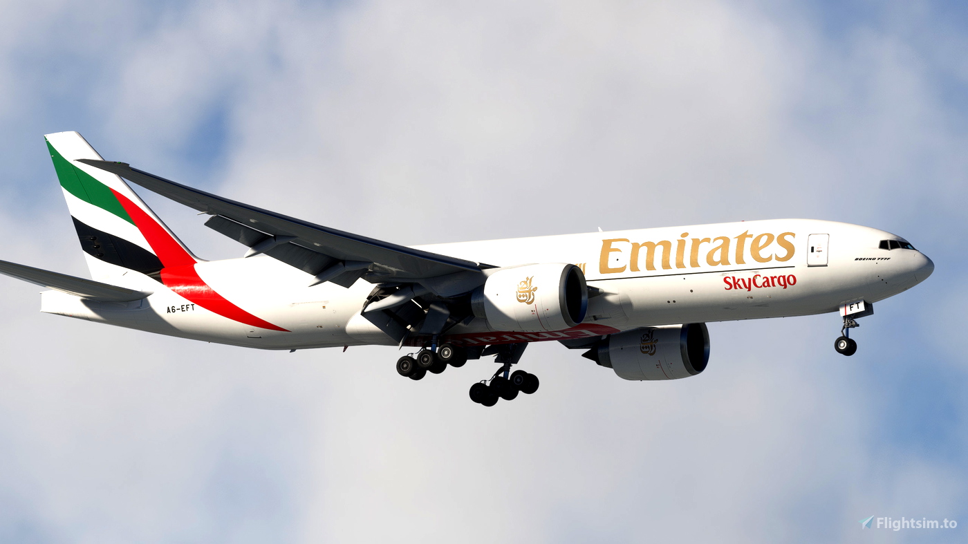 Emirates Skycargo [Pack] PMDG B777F for Microsoft Flight Simulator | Feed