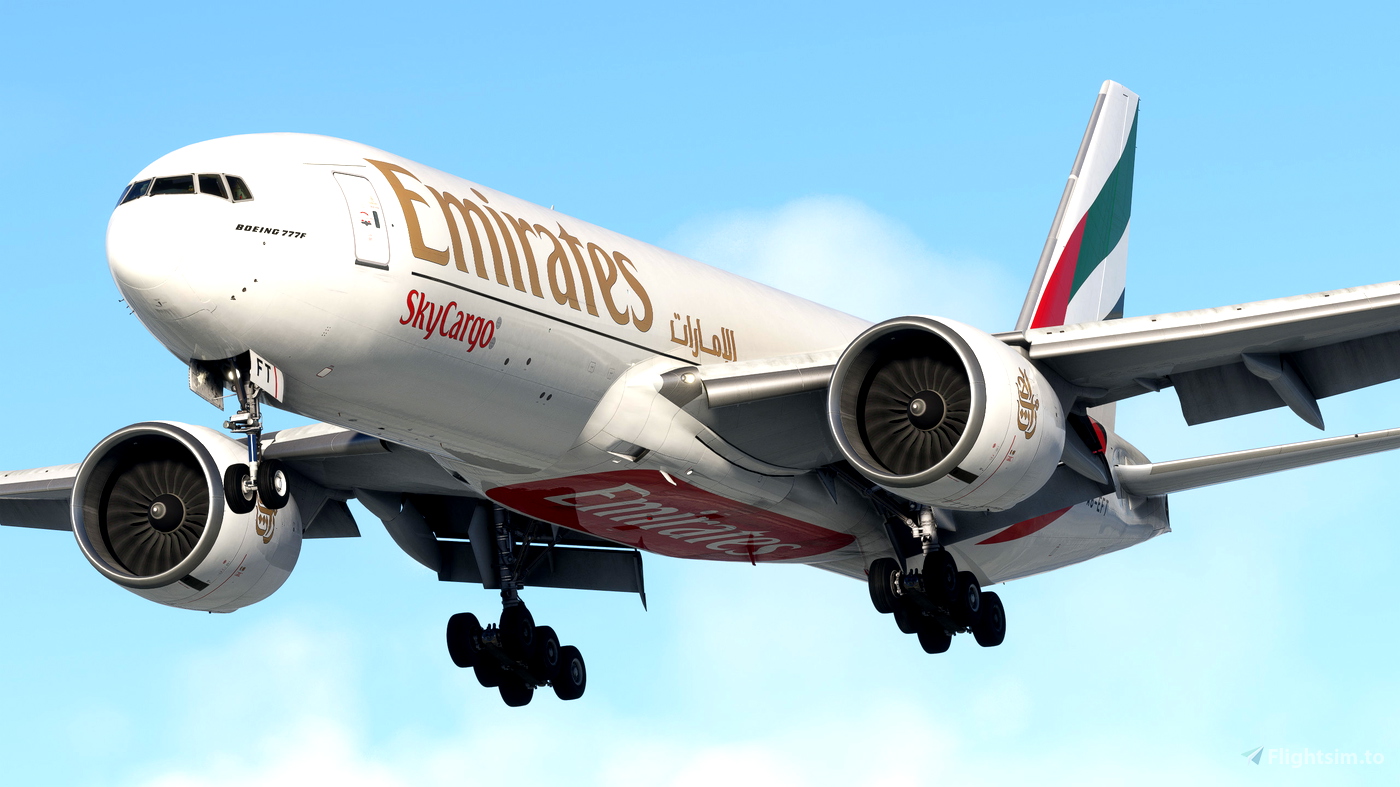 Emirates Skycargo [Pack] PMDG B777F for Microsoft Flight Simulator | Feed