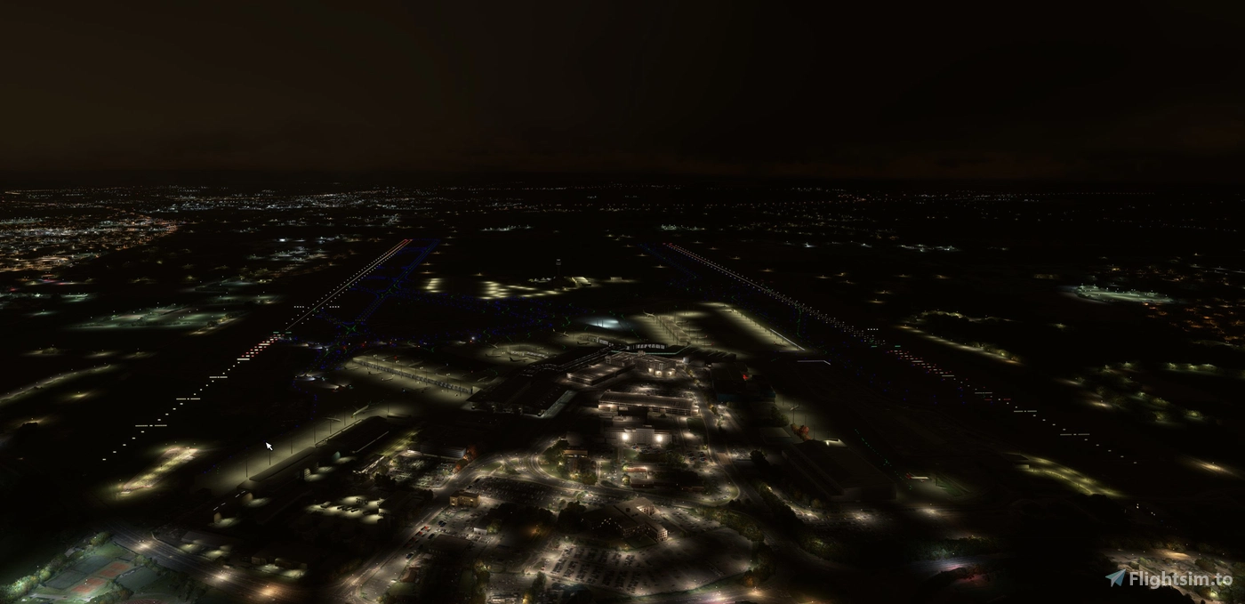 Enhanced Dublin Airport EIDW (including new runway) for Microsoft ...