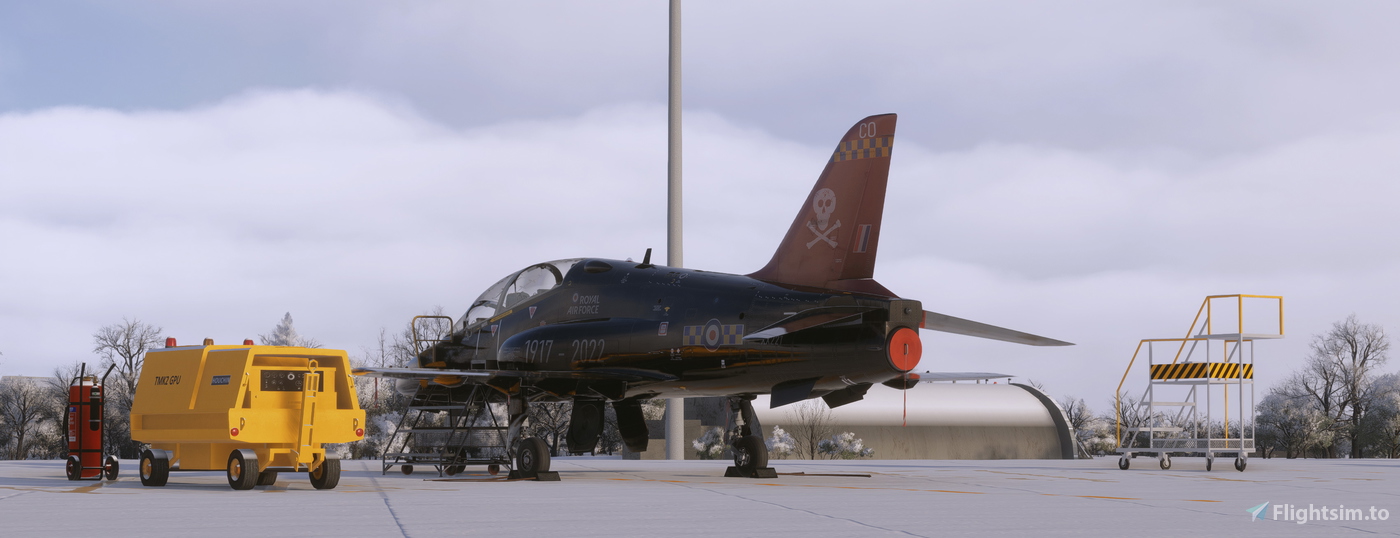 ENHANCED WEATHERED - HAWK 100Sqn 100 Year for Microsoft Flight ...