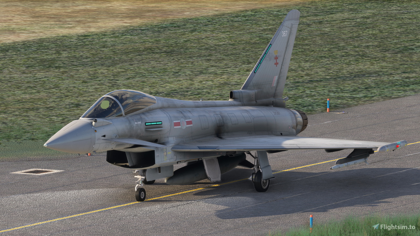 Enhanced Weathered - RAF Coningsby 41 TES Squadron Livery Pack for ...