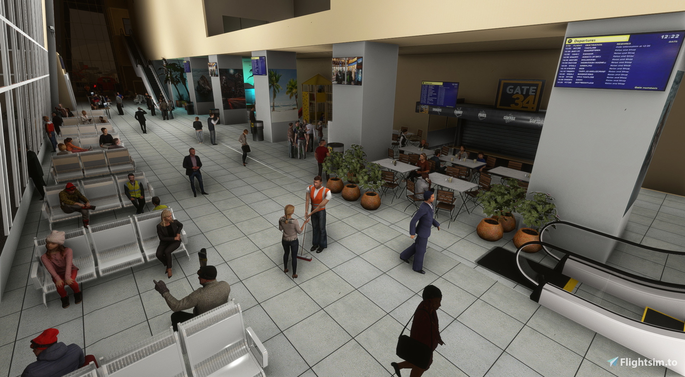 Enhancement pack for RU Scenarios Nuuk Airport (BGGH), Greenland pour ...