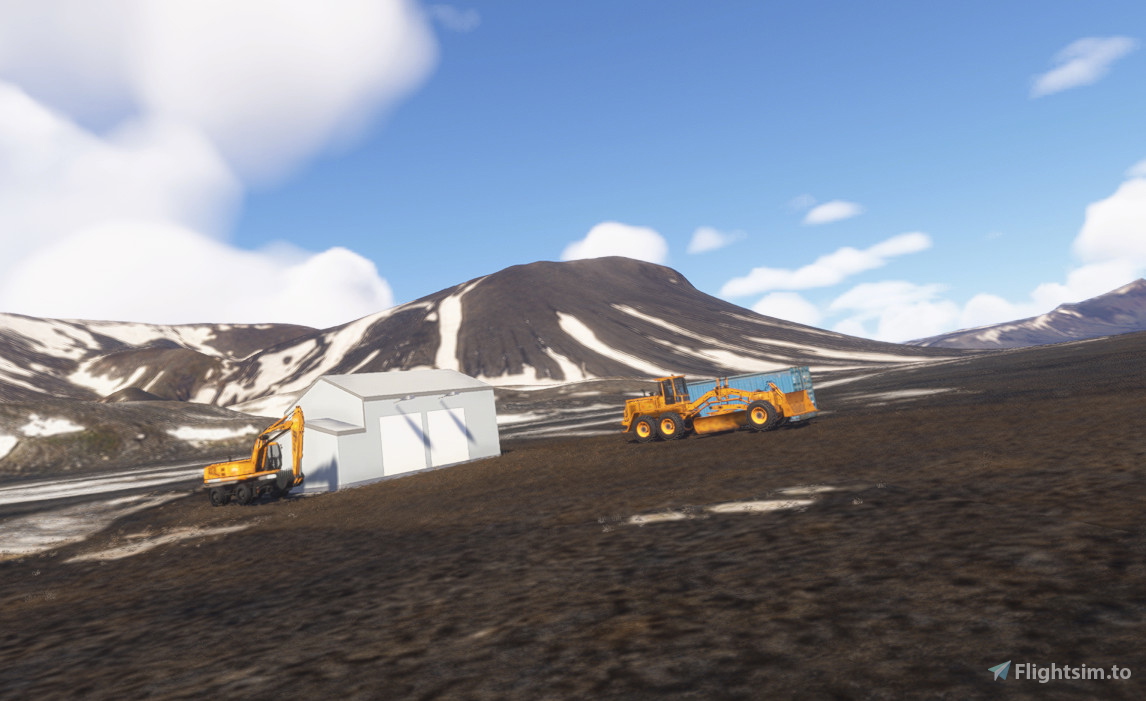 ENJA Jan Mayensfield for Microsoft Flight Simulator | MSFS