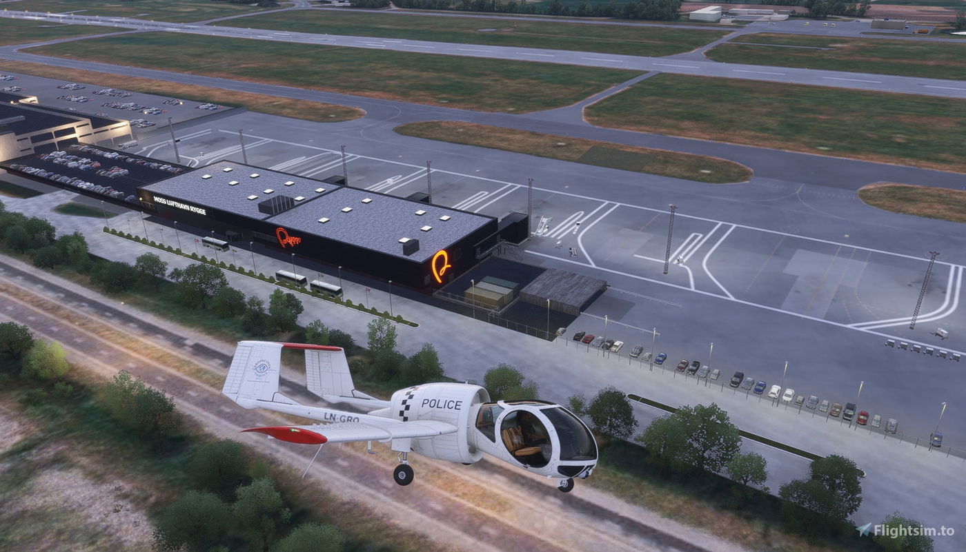 ENRY Rygge for Microsoft Flight Simulator | MSFS