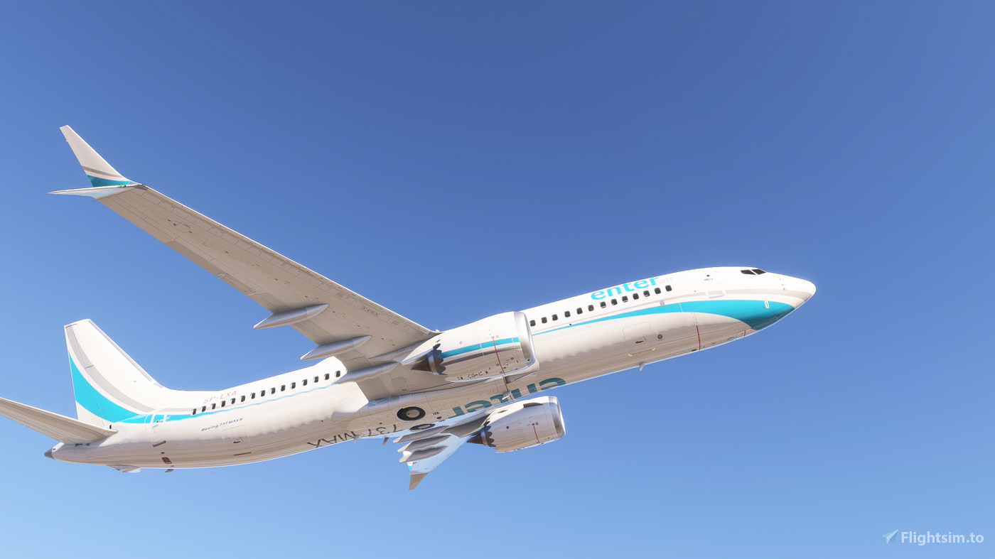 ENTER SPEXA Asobo Boeing 737 MAX 8 - 8K for Microsoft Flight Simulator ...