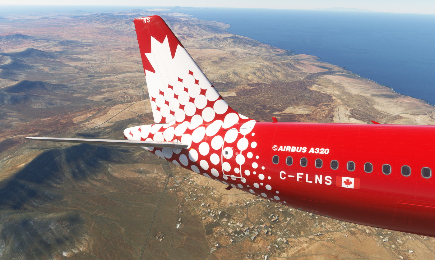 Envol Virtual Airlines A320-214 | C-FLNS | Wingtip version for ...
