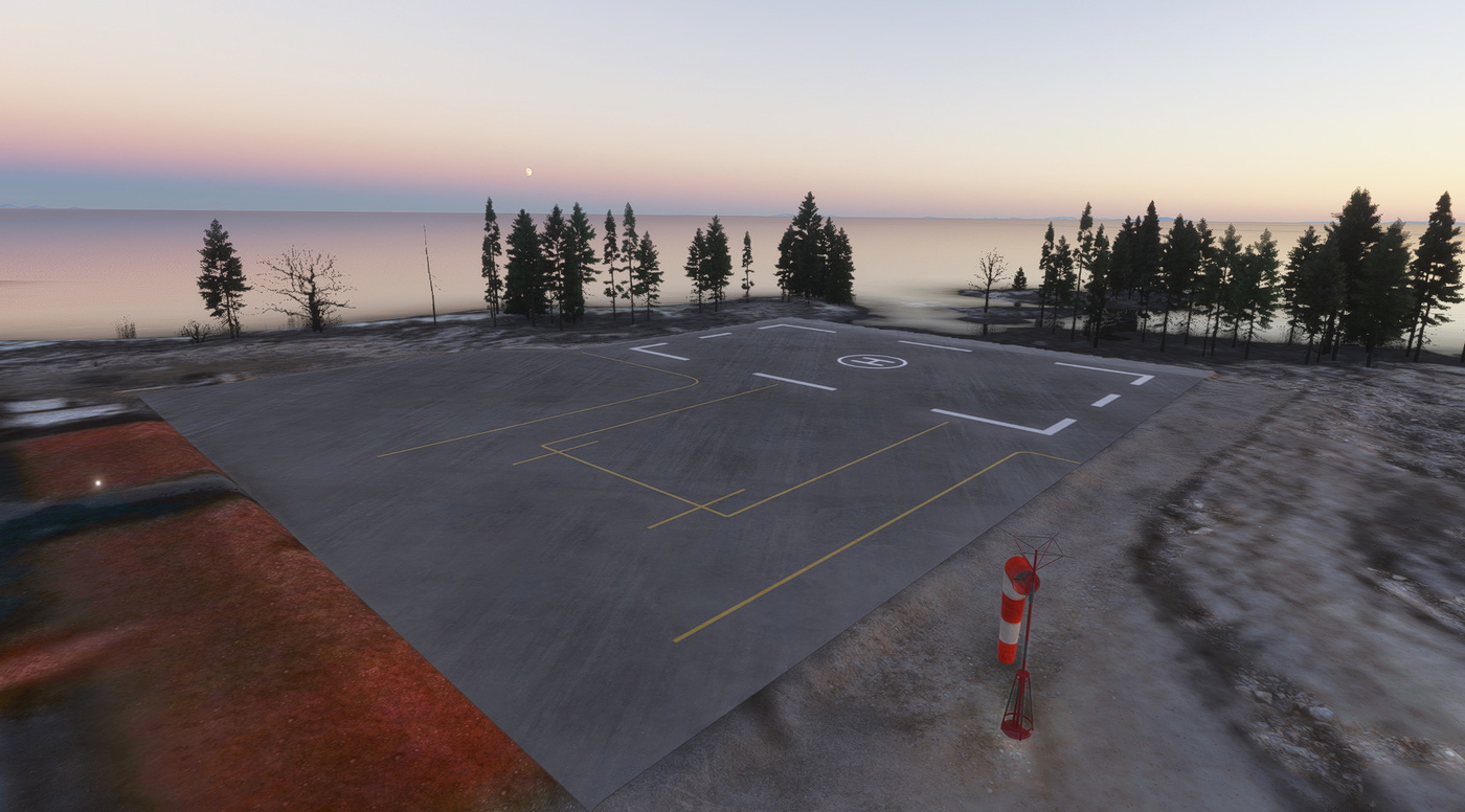 ENVR - Værøy Heliport for Microsoft Flight Simulator | MSFS