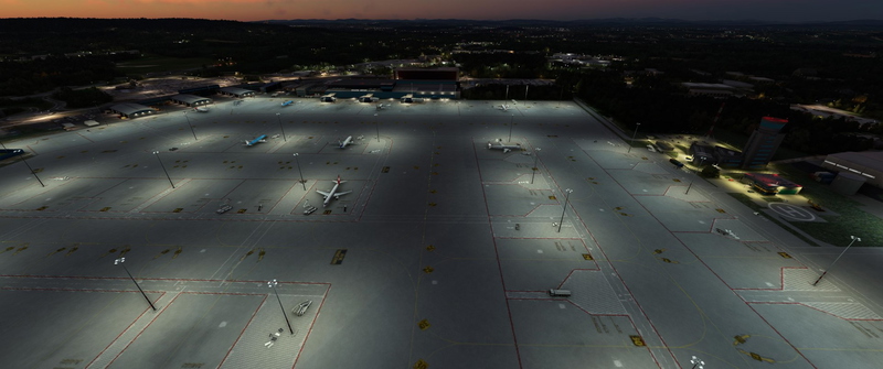 EPKK Kraków - Balice (VATSIM 2024) for Microsoft Flight Simulator | MSFS