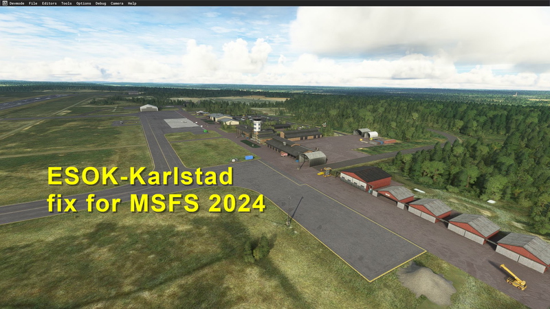 ESOK-Karlstad fix for msfs 2024 til Microsoft Flight Simulator | MSFS