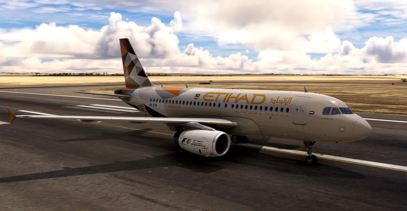 Etihad Airways A6-EID (IAE) | Fenixsim A319 (8K) & (4K) | Requested for ...