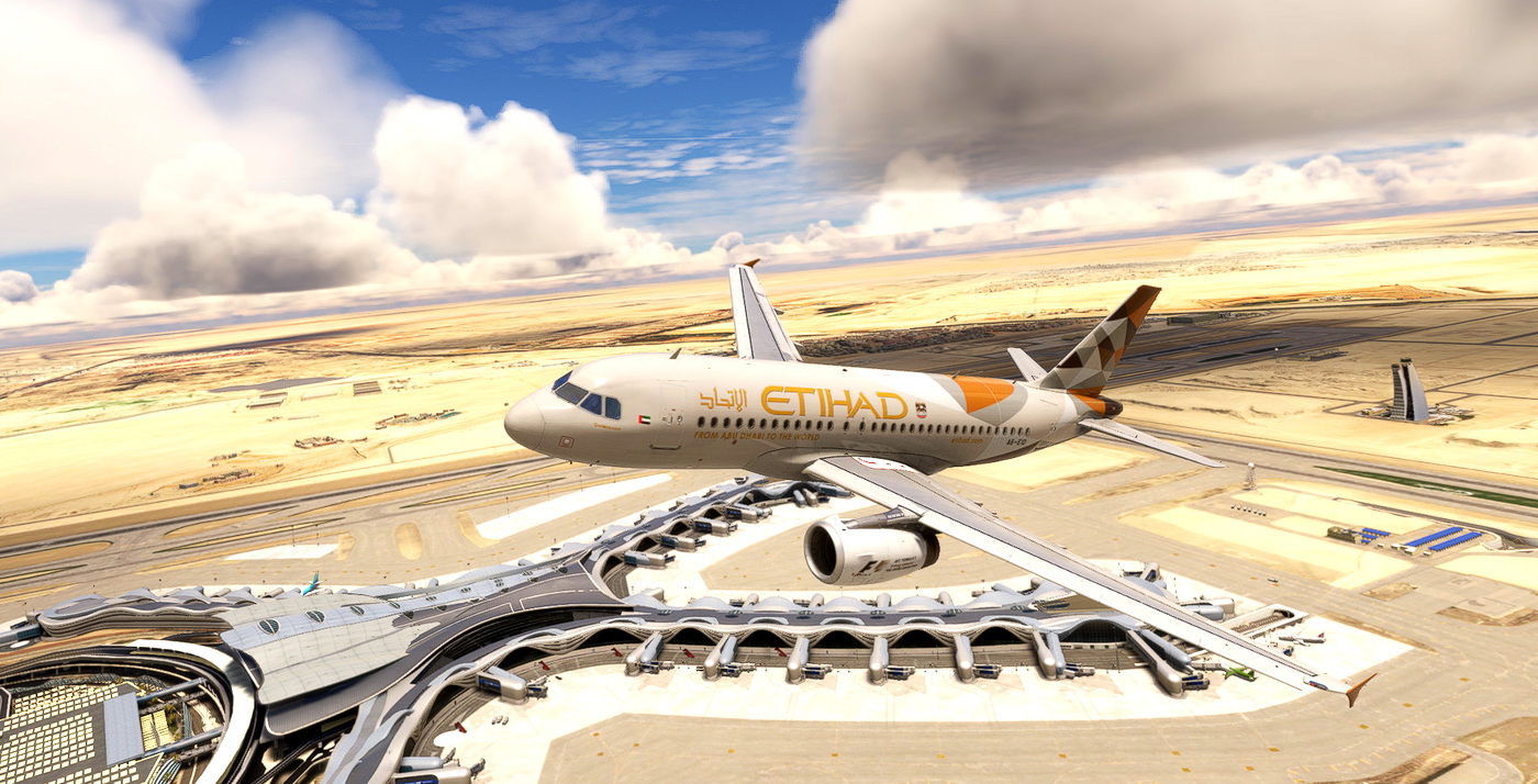 Etihad Airways A6-EID (IAE) | Fenixsim A319 (8K) & (4K) | Requested for ...