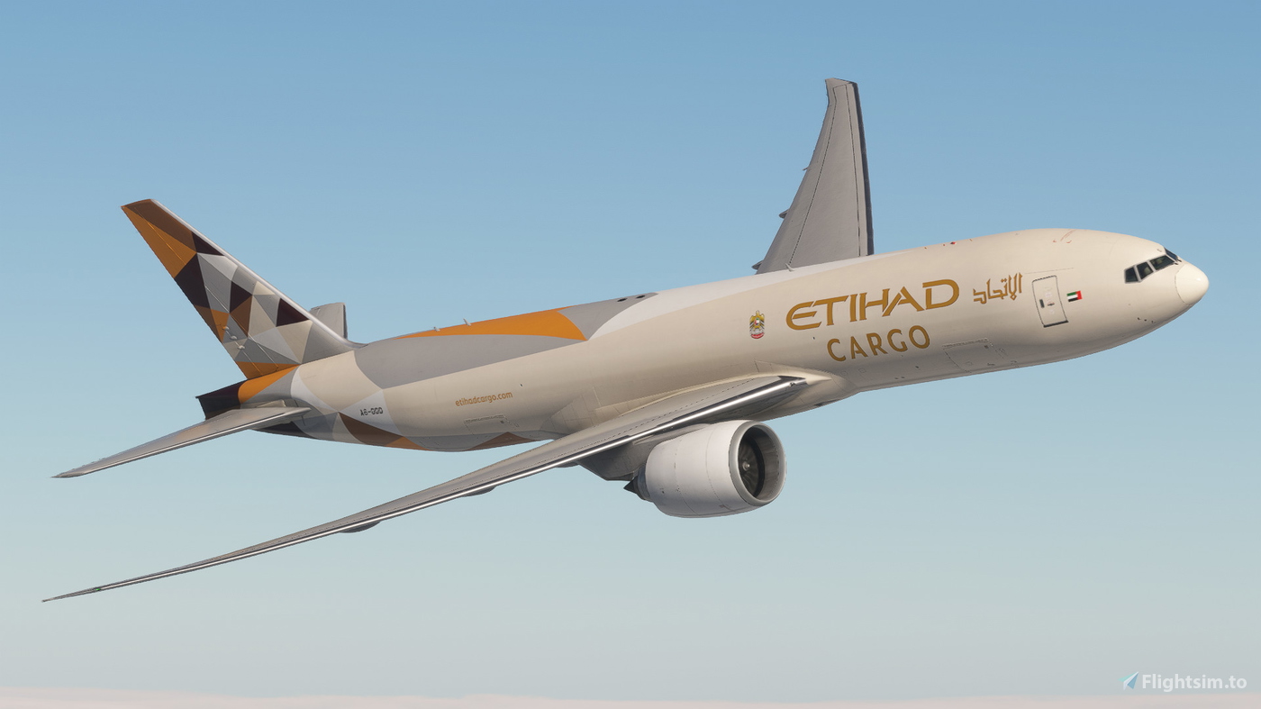 Etihad Cargo (New fleet) [8K+4K] | PMDG B77F for Microsoft Flight ...