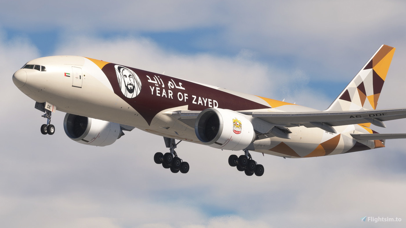 Etihad Cargo (New fleet) [8K+4K] | PMDG B77F for Microsoft Flight ...