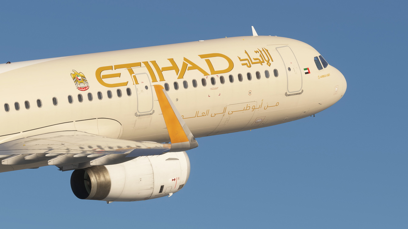 Etihad Airways [PACK] [8k + 4k] w/cabin | Fenixsim a321SL para ...