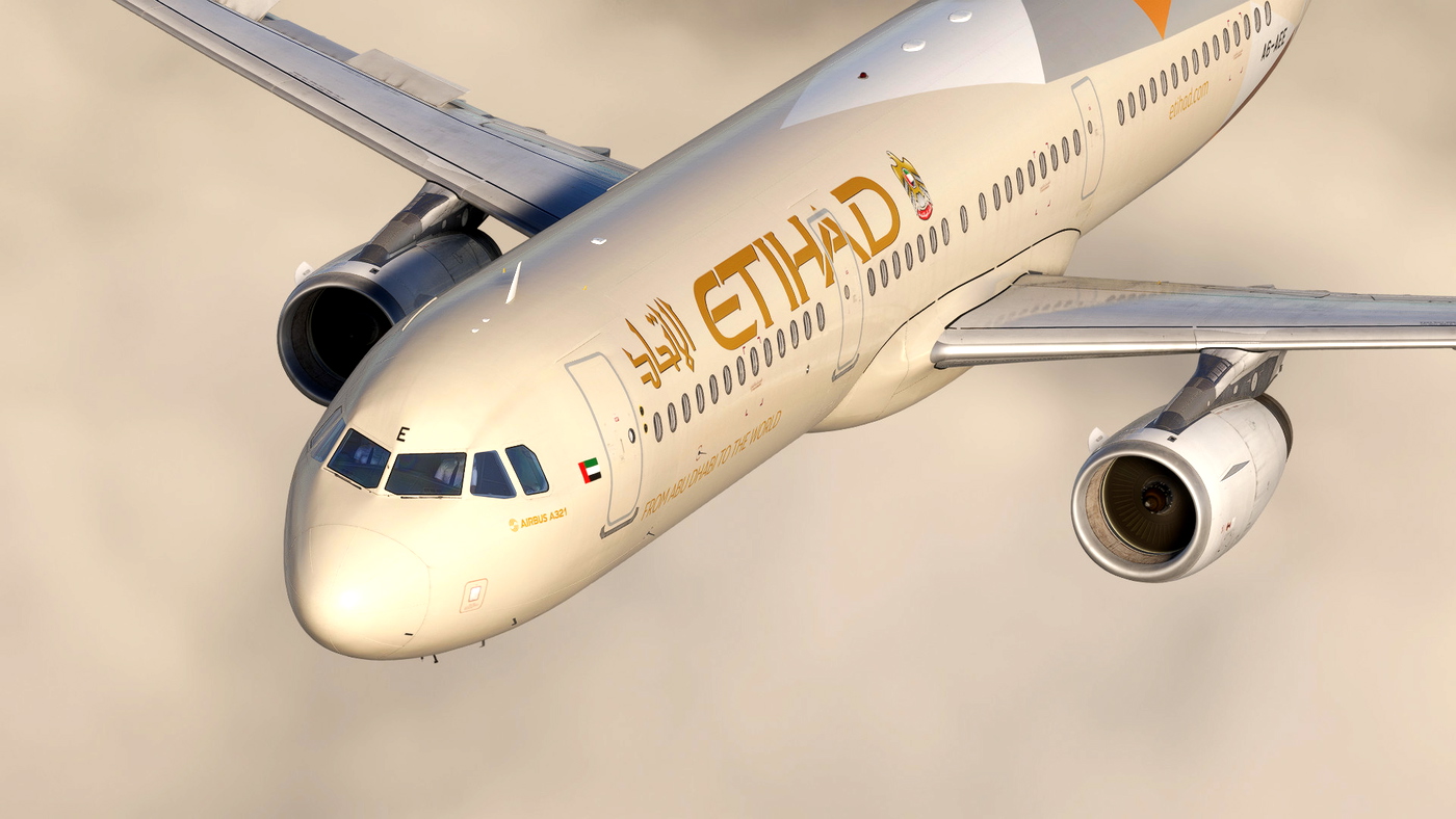Etihad Airways [PACK] w/cabin | Fenixsim a321SL for Microsoft Flight ...