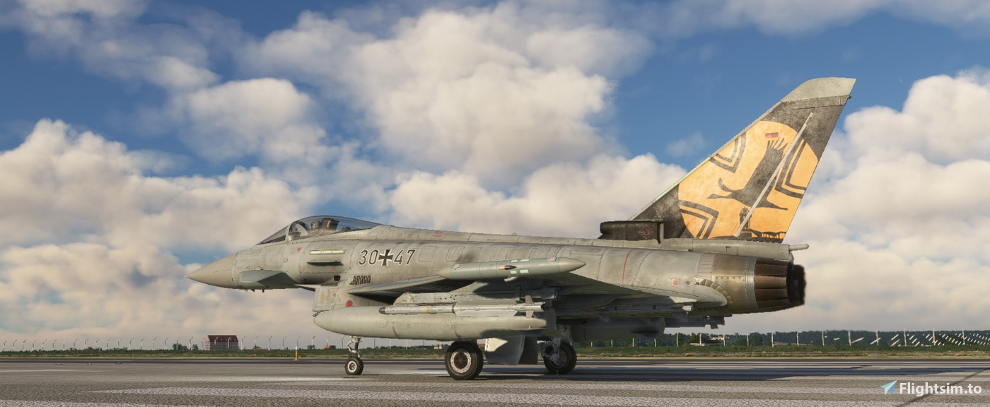 Eurofighter EFA-2000 Typhoon Luftwaffe 30+47 "10 years service" для ...