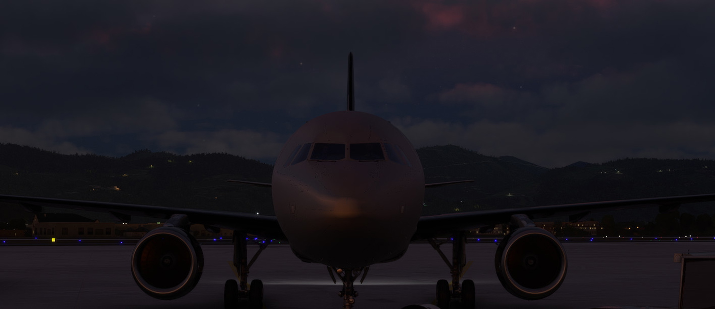 European Virtual Airlines FENIX A320 Full Black Interior for Microsoft ...