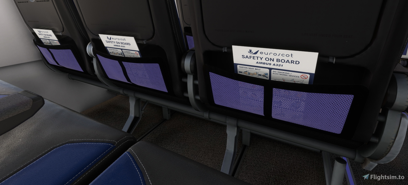 Euroscot Virtual | Fenix A320 CFM WL | Fleet Pack w/ Cabin | 4K для Microsoft Flight Simulator ...