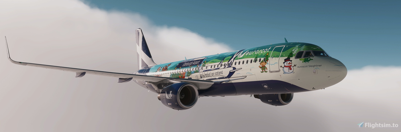 Euroscot Virtual | Fenix A320 SL | Sleighliner für Microsoft Flight ...