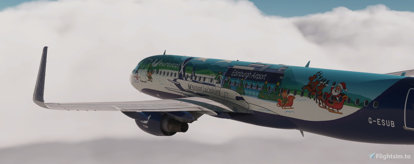 Euroscot Virtual | Fenix A320 SL | Sleighliner für Microsoft Flight ...