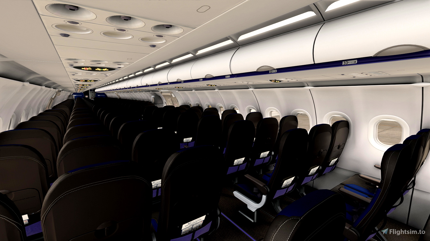 Euroscot Virtual | Fenix A321 | Fleet Pack w/ Cabin | 4K pour Microsoft Flight Simulator | Feed