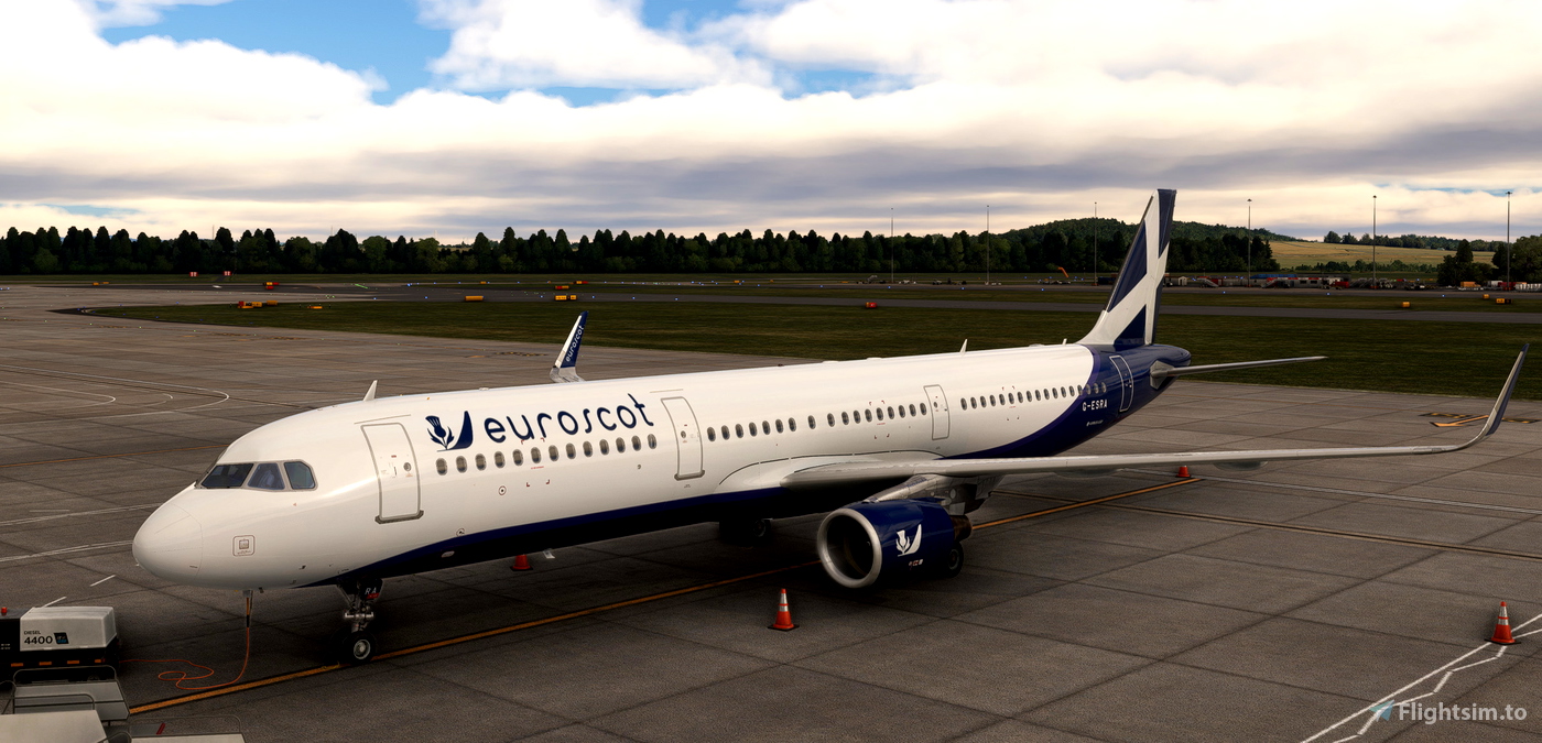 Euroscot Virtual | Fenix A321 | Fleet Pack w/ Cabin | 4K のために Microsoft Flight Simulator | Feed