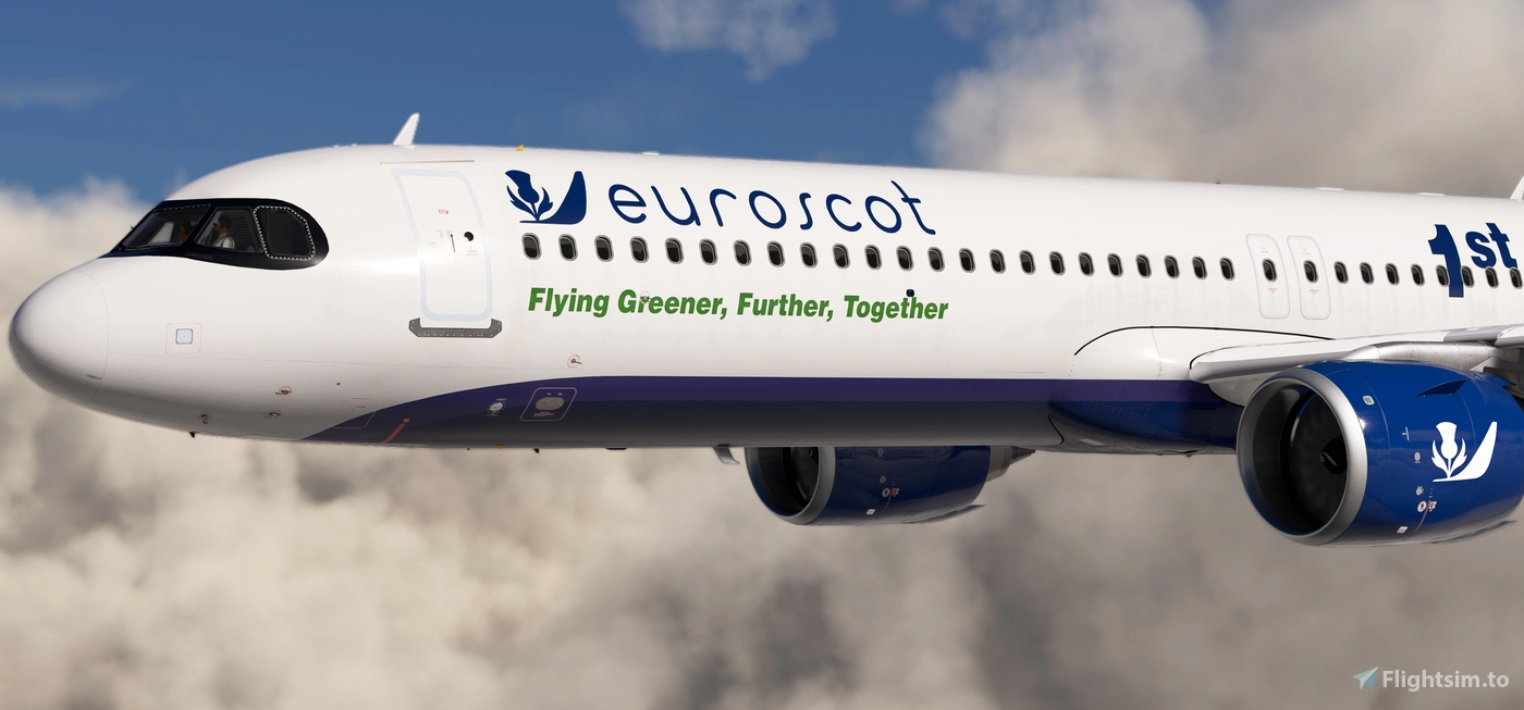 Euroscot Virtual | FSLabs A321 Neo | G-ESRD| 4K for Microsoft Flight ...
