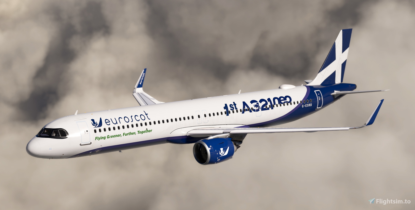 Euroscot Virtual | FSLabs A321 Neo | Twin Pack | 4K for Microsoft ...