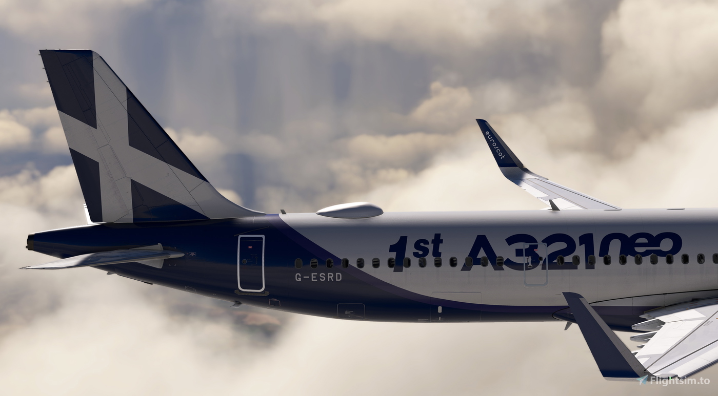 Euroscot Virtual | FSLabs A321 Neo | G-ESRD| 4K for Microsoft Flight ...