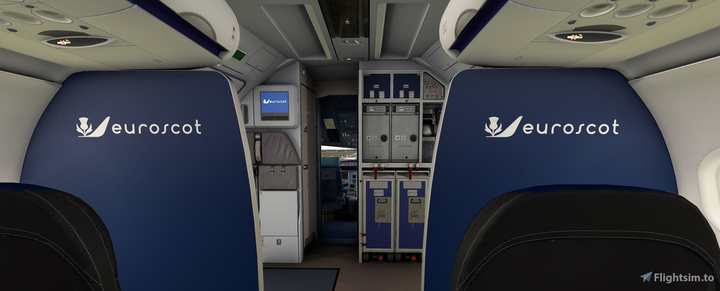 Euroscot Virtual | Fenix A320 CFM SL | Fleet Pack w/ Cabin | 4K for Microsoft Flight Simulator ...